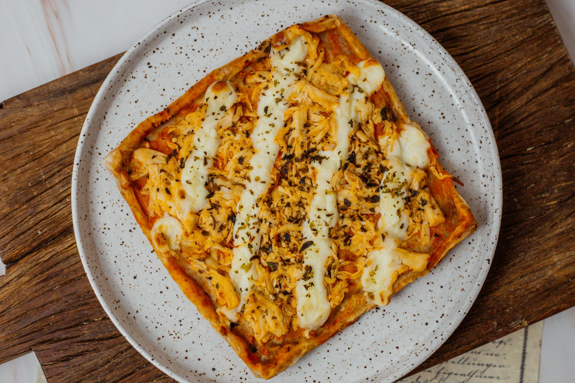 Mini Pizza de Frango com Requeijão | Clubfit