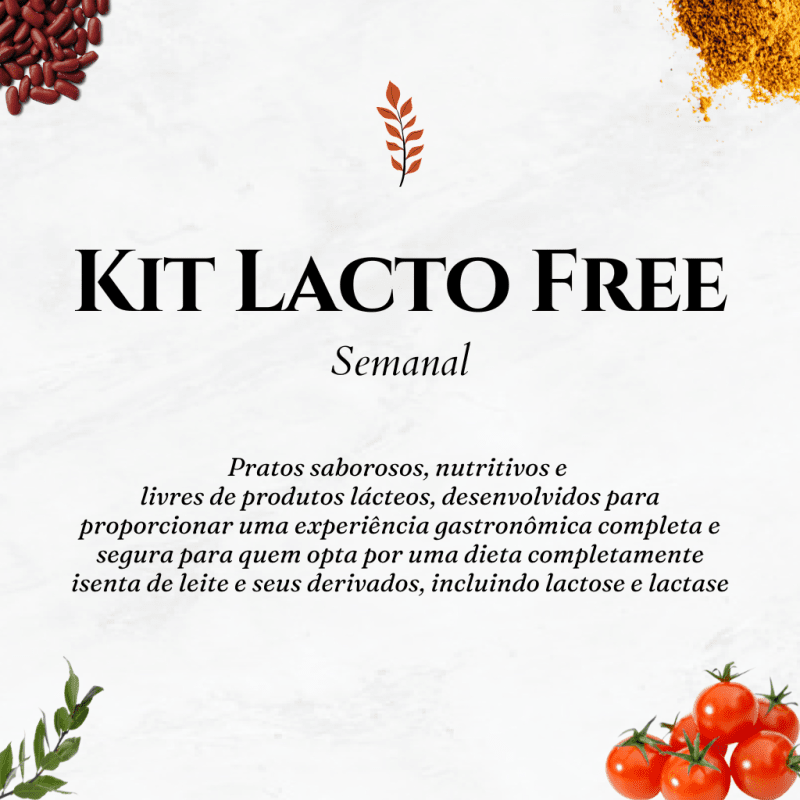 Kit Sem Lactose: Refeições Saudáveis e Práticas para Todos os Dias