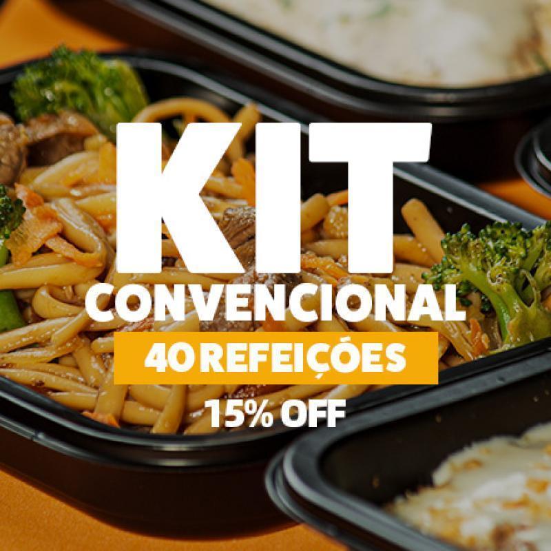 KIT CONVENCIONAL 40 REFEIÇÕES